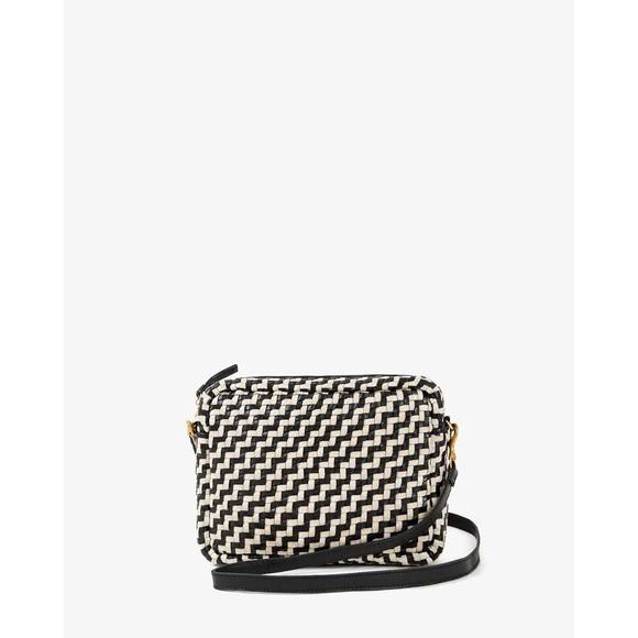 Clare V. | Bags | New Clare V Midi Sac Crossbody Bag In Woven Zig Zag ...